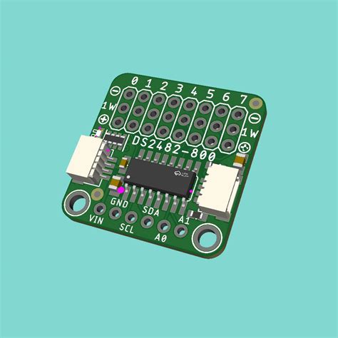 ds2482 800 is an i2c to 8x one wire adafruit industries