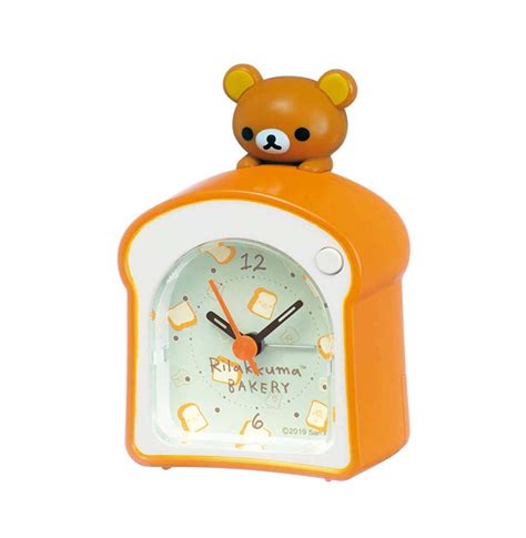 세이코 세이코 Cq159a 리락쿠마 캐릭터 굿즈 데스크 책상 알람 시계 위시버킷