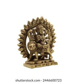 Durga Devi White Background Royalty Free Images Stock Photos Pictures Shutterstock