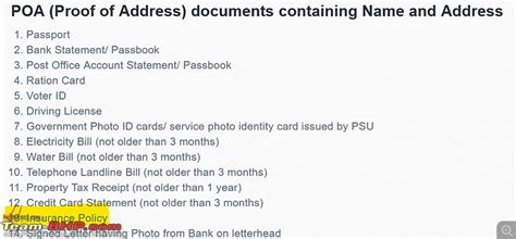 Aadhaar Address Update Procedure And Related Issues Page Team BHP
