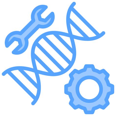 Genetic Engineering Free Technology Icons