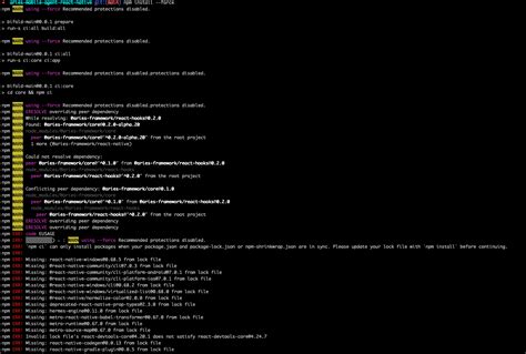 Unable To Run Npm Install As Per The Instructions In The README Issue Openwallet