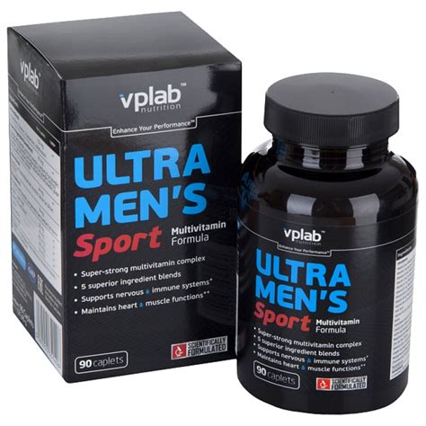 Минерально-витаминный комплекс vplab Ultra Mens Sport (90 каплет ...