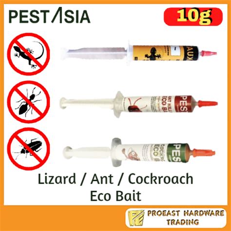 Pest Asia Lizard Cockroach Ant Eco Bait 10g Lizard Cockroach Ant Killer Shopee Malaysia
