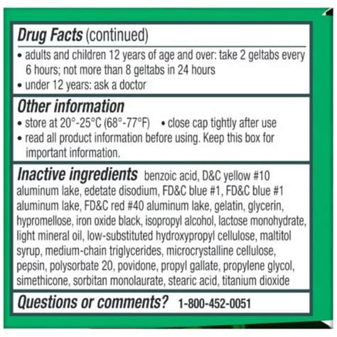 Excedrin® Extra Strength Gel Tabs 80 Count 80 Ct Ralphs