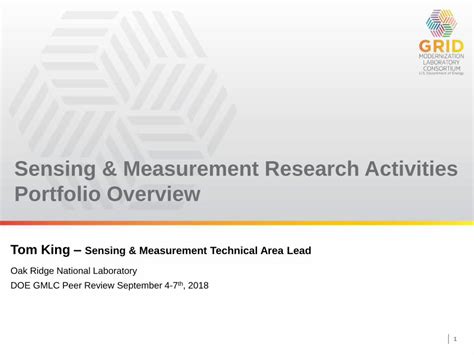 pdf sensing and measurement research activities portfolio overview