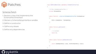 Magento Declarative Schema PPT