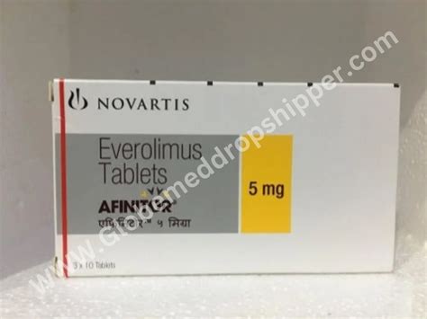 Afinitor 5 Mg At ₹ 50520stripe Afinitor In Nagpur Id 2855072842333