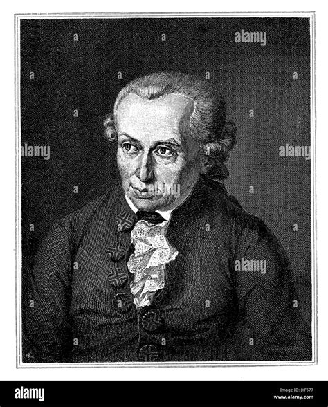 Immanuel Kant 1724 1804 German Philosopher Of The Enlightenment