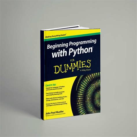 Beginning Programming With Python For Dummies
