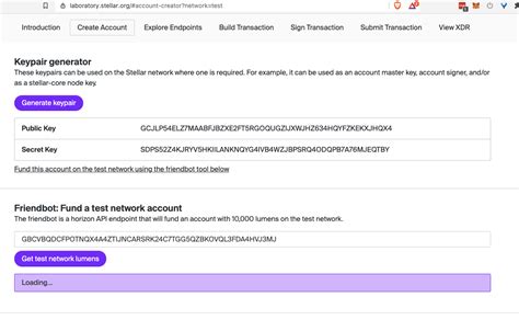 Ui Hangs On Response When Funding With Friendbot · Issue 614 · Stellar