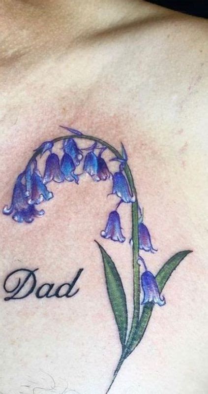 60 Amazing Bluebell Tattoos Designs With Meanings And Ideas Body
