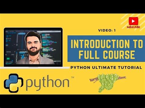 Video 1 Introduction To Full Course Python Programming For Data Arya Bhushan