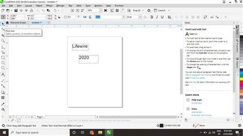 Combine And Weld Objects With CorelDRAW 7