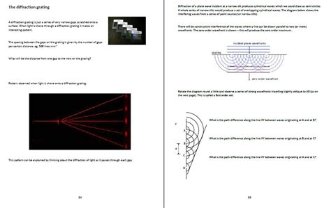 A Level Physics Waves Work Booklet Teaching Resources