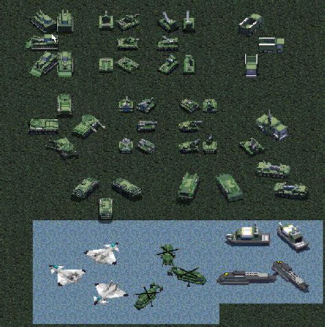 Cnc Generals Units Image Cameo Mod For Openra Moddb