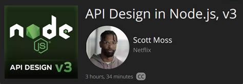 FrontendMasters API Design In Node Js V3 TutFlix Free Education