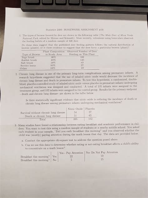 Solved Statistics 2480 Homework Assignment 10 1 The Types