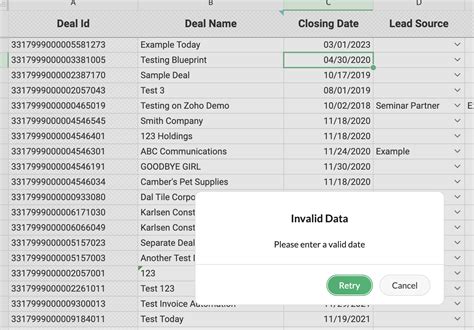 Zoho Crm Sheet View Improvements The Marks Group Small Business