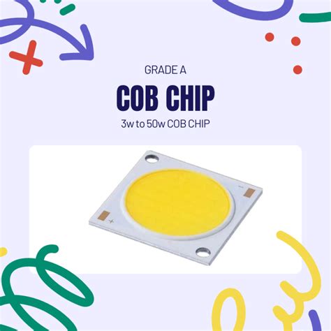 Offering All Watts Cob Chip For Spot Light Manufacturers