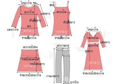 วิธีวัดขนาดไซส์เสื้อผ้า ด้วยตนเอง Dressmakingservice By Chizzyme