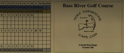 Bass River Golf Course Course Profile Course Database