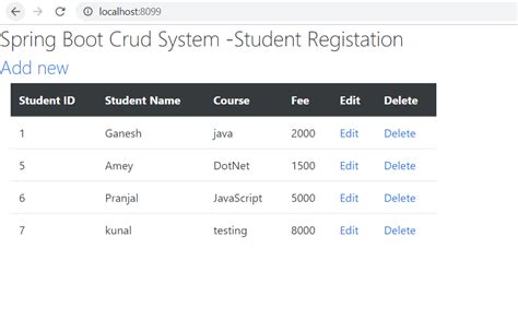 Github Kashidganeshspring Boot Crud Application Do The Basic