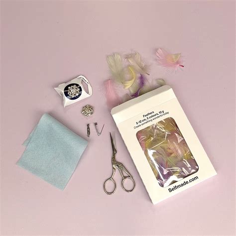 Diy This Diy Feather Flower Project Selfmade® Stoff And Stil