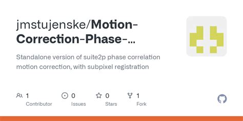 Github Jmstujenskemotion Correction Phase Correlation Standalone Version Of Suite2p Phase