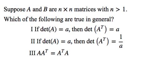 Solved Suppose A And B Are N X N Matrices With N Which Chegg