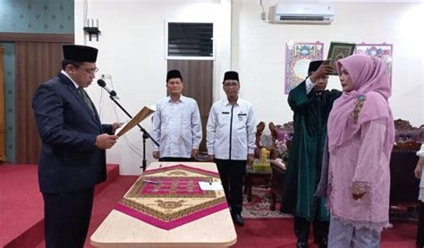 Lantik Pengawas Pai Abrar Munanda Tugas Pengawas Bukan Hanya Mengawasi Dan Mengevaluasi Tapi