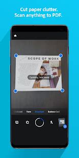 Adobe Scan PDF Scanner With OCR PDF Creator Apps On Google Play