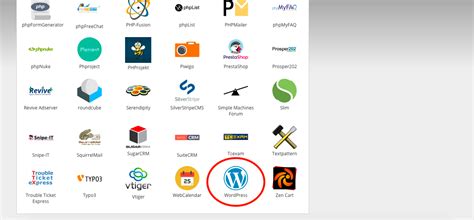 how to use one click install to add wordpress to your site
