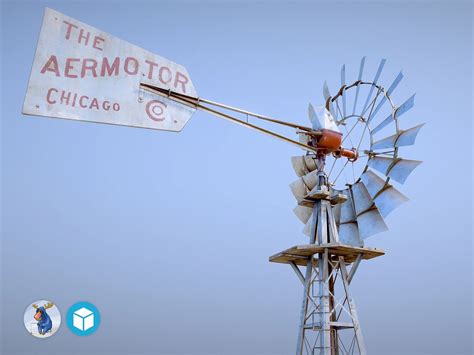 Aermotor Windmill Flippednormals