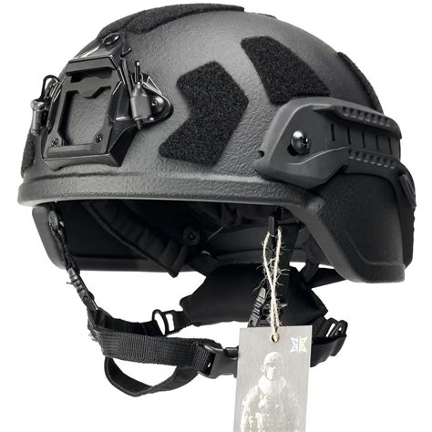 Купить Шолом Mich 2000 Assault Shell Helmet Nij Iiia Чорний