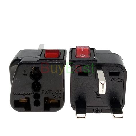 Universal To Uk Type G Electrical Plug Adapter Ac Vicedeal