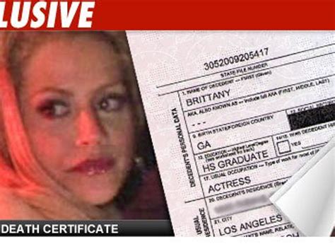 Brittany Murphy Autopsy Photo