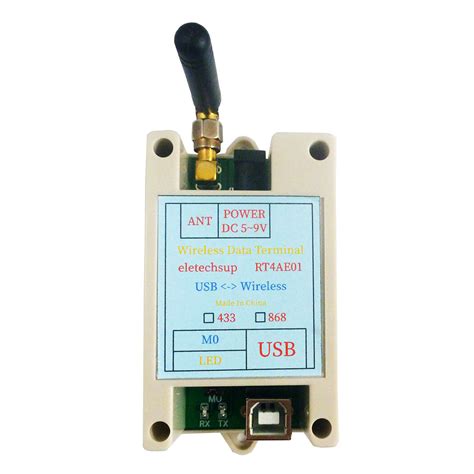 RT4AE01 433M 868M RS485 USB Wireless Transceiver Serial Data Long Distance Transmission Module