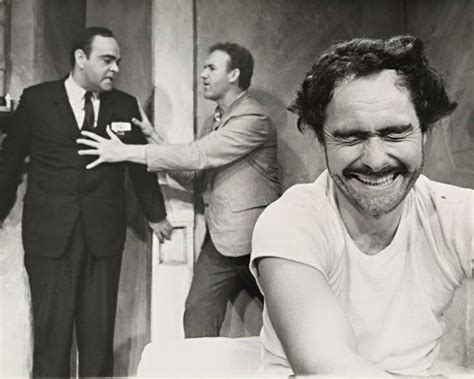Humbert Allen Astredo With James Coco And Gene Hackman On Stage At