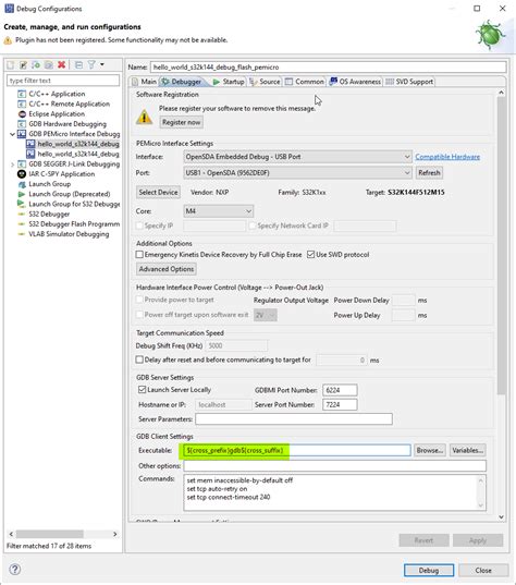 Unable To Debug S32k144 With Opensda Nxp Community