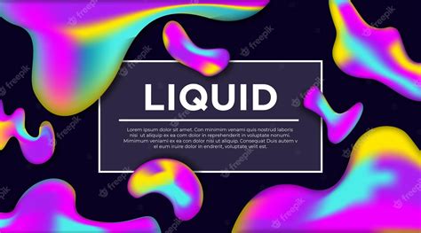 Premium Vector Fluid Shape Background Vector Liquid Abstract Background