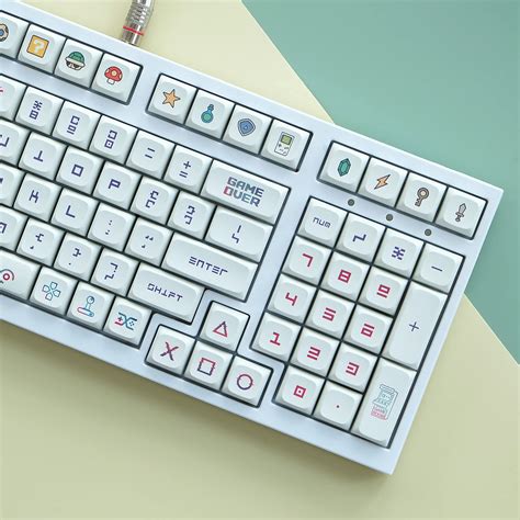 Dsa Profile Pbt Keys Full Kit Keycaps Set Dye Desertcart Australia