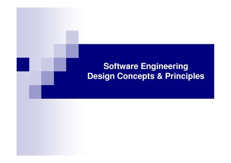 Solution 23 Design Concepts And Principles Abstraction Refinement