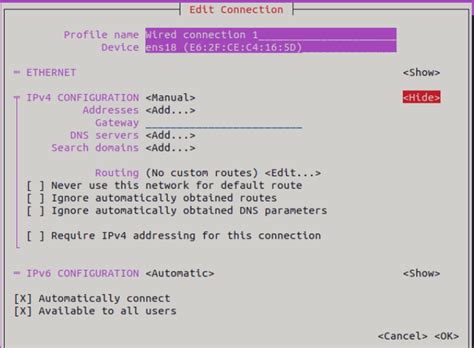How To Configure Static IP Address In Ubuntu