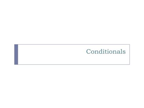 ruby conditionals pptx