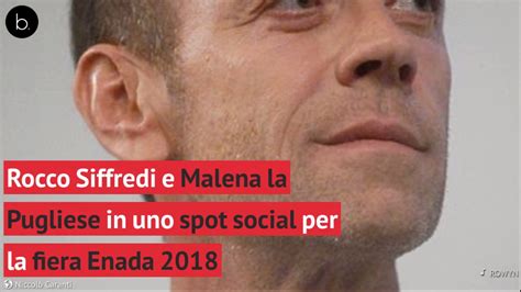 Rocco Siffredi E Malena Insieme In Uno Spot Social