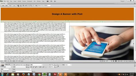 Web Design Class 3 Html Webpage Using Dreamweaver Youtube