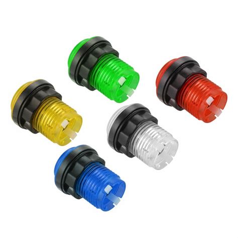 LED Lit Arcade Push Buttons MAME Multicade Walmart