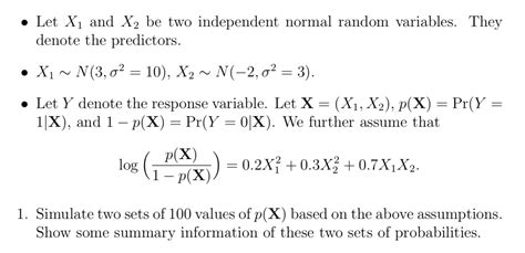 Solved Let X₁ And X₂ Be Two Independent Normal Random