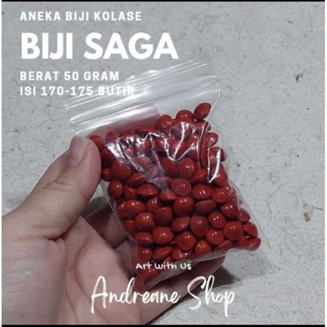 Jual Biji Saga 50 Gr Shopee Indonesia
